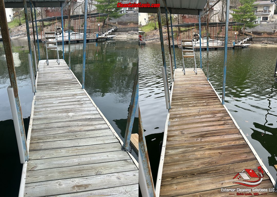 Wood Deck & Dock Cleaning Service in Lake St. Louis, MO